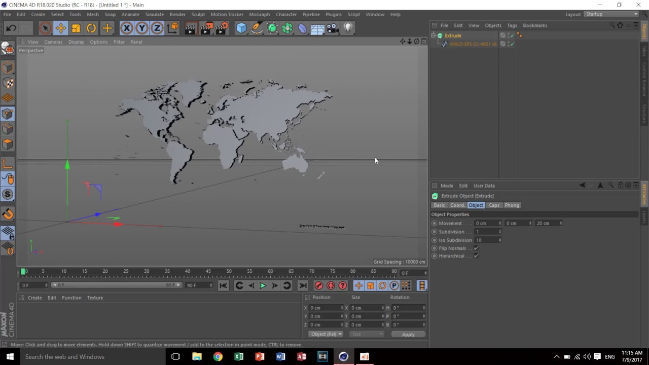 How to download world map vector