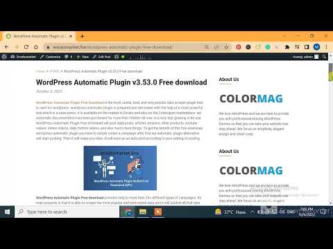 how to download wordpress automatic plugin free