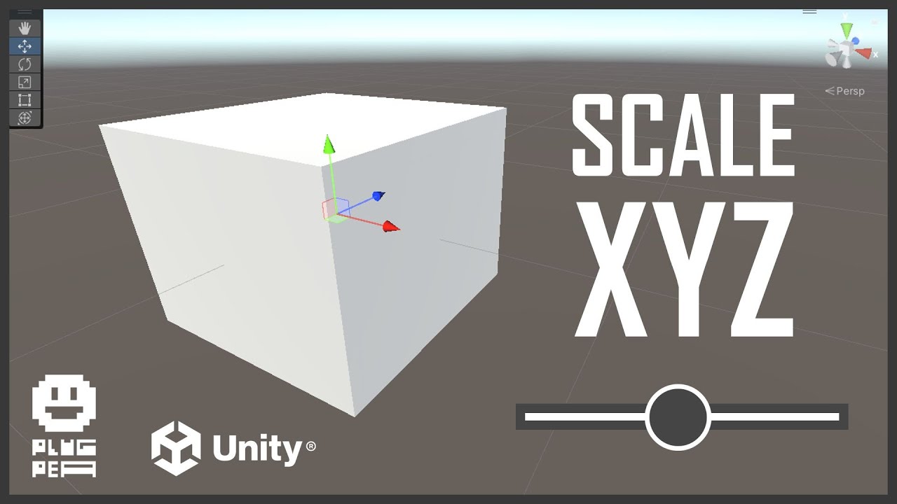 Unity C# Tutorial for Beginners (3D Modeling) : Scale XYZ