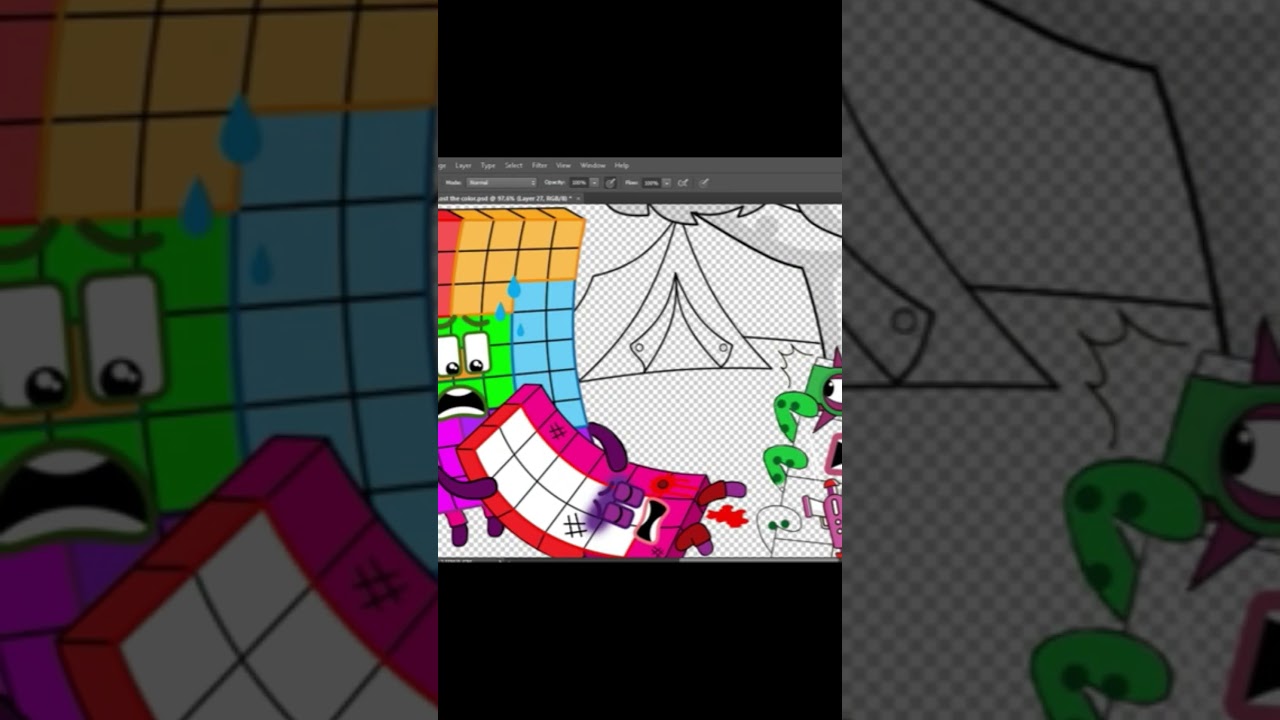 Numberblocks 18 is dead #shorts