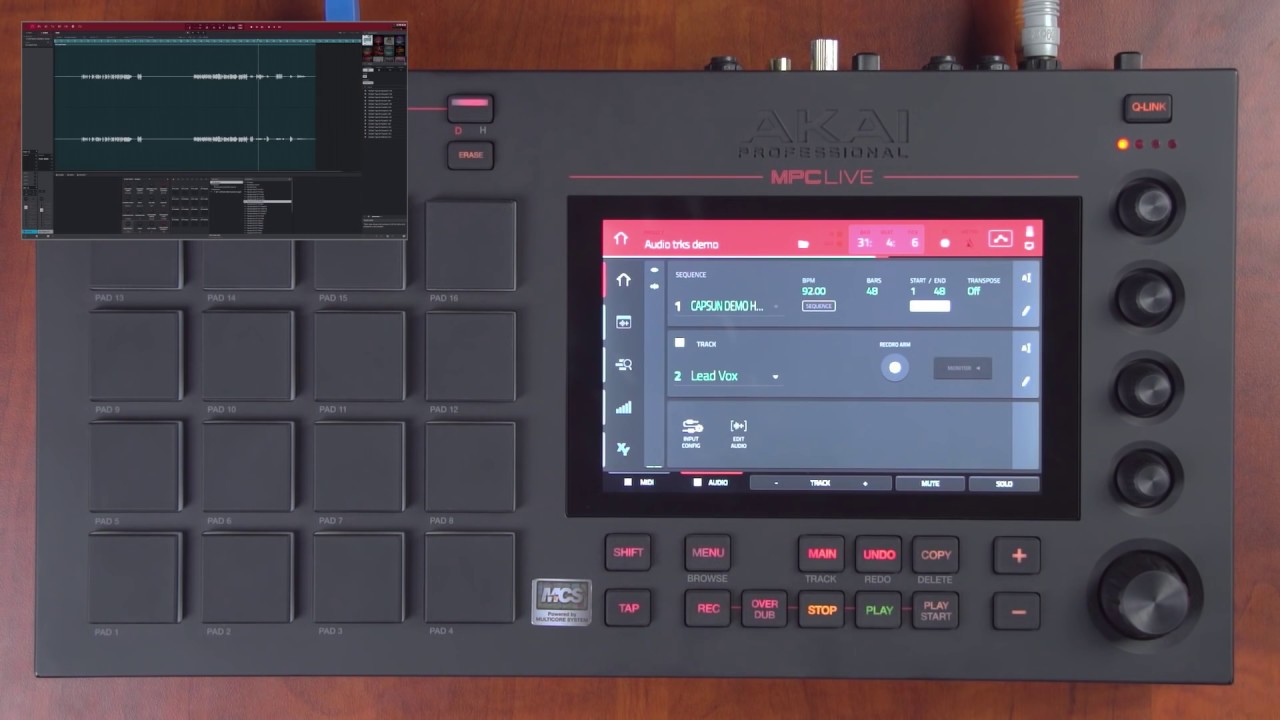 MPC Software 2.0 Overview: Audio Tracks