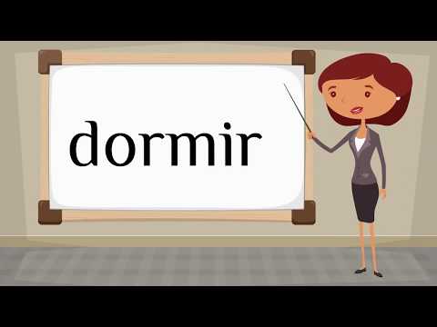 How do you say 'sleep' in Spanish?