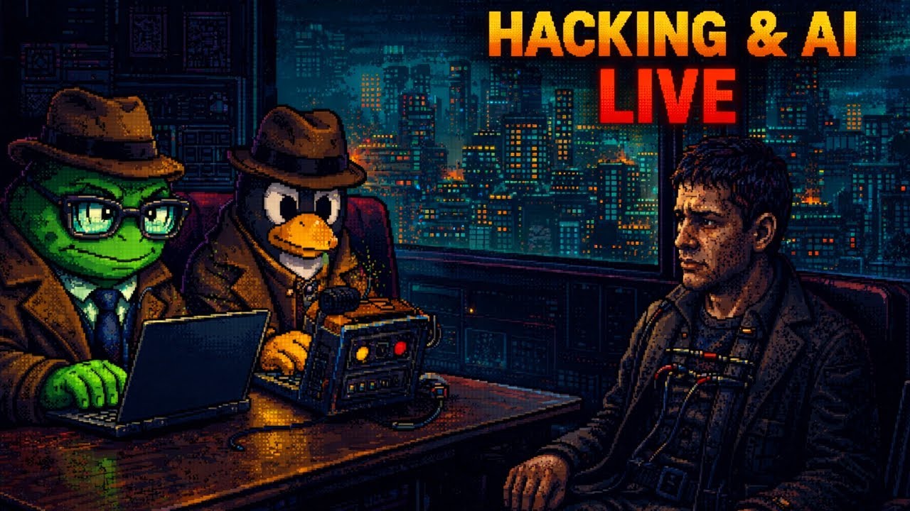 HACKING & AI LIVE! Web App Security, TryHackMe Challenge + Linux Box (CTF)