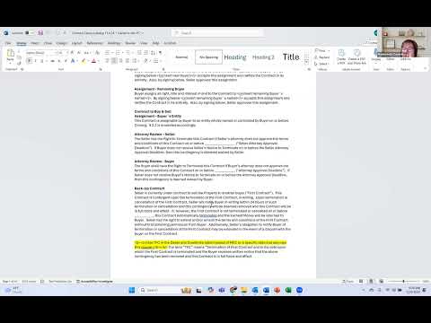 Clause Catalog - Colorado Contracts Class