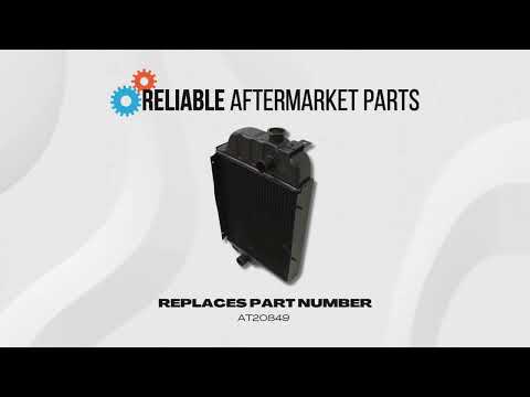 AT20849 Radiator Fits John Deere 1530 2240 300 1630 1030 1020 830 820 1120 920 1130 930