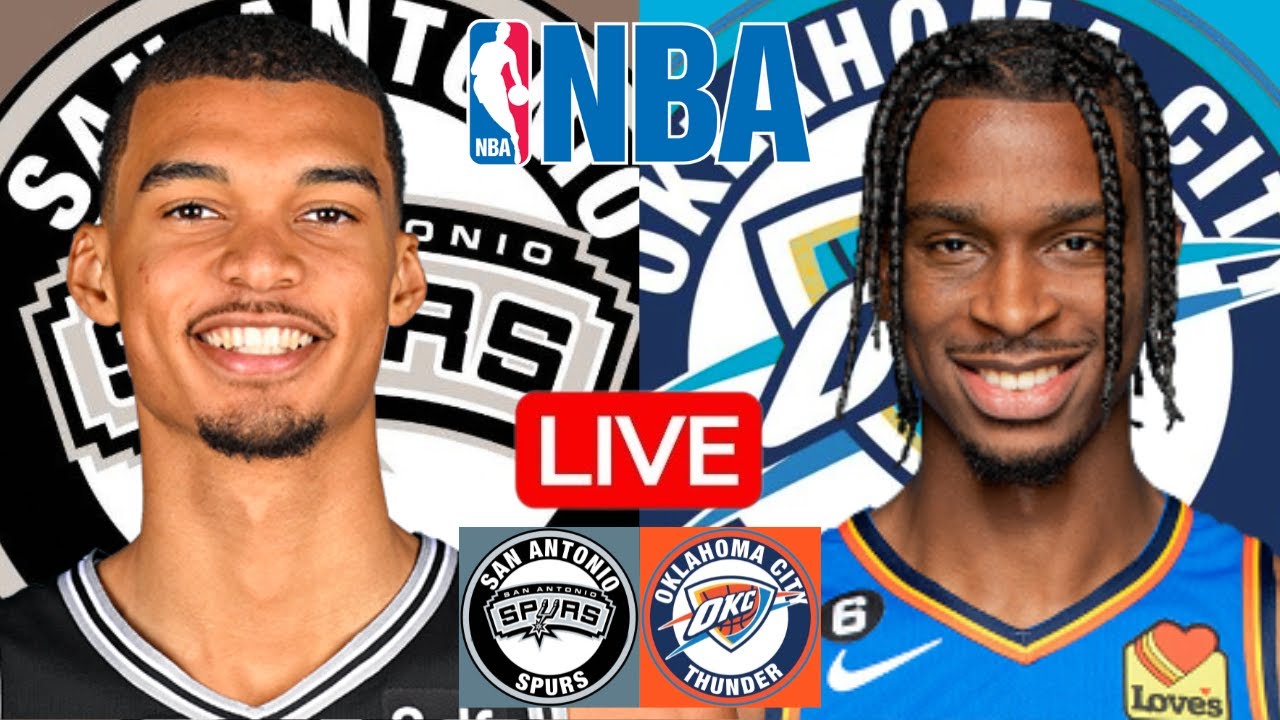 Oklahoma City Thunder vs San Antonio Spurs : Suivez le match NBA en ...