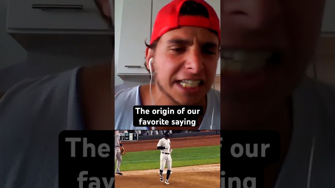 The origin of our favorite saying #yankees #baseball #mlb #newyork #bronx #slogan #sayings