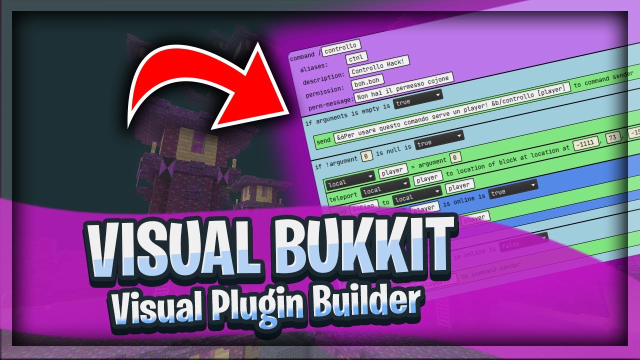 Minecraft Plugin Coding With Visual blocks | Coding FAST & EASY | Visual Bukkit Tutorial