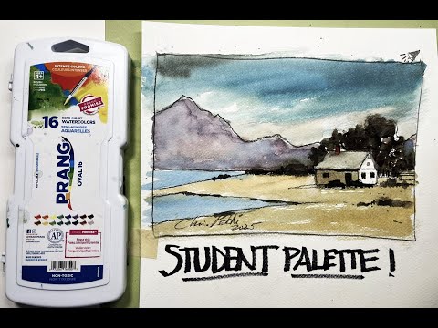 Best Student Watercolor Palette for Beginners - with Chris Petri