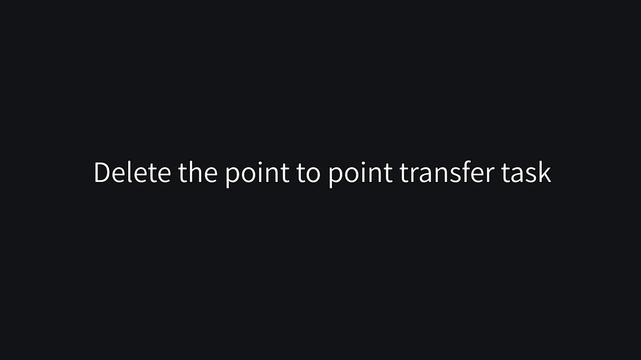 Raysync User Guide - Point to Point Transfer