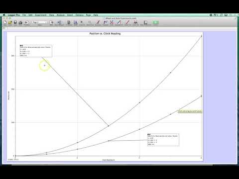 Multiple Data Sets in Logger Pro; 2 Plots - 1 set of Axes | Rex Rice | Doc Physics