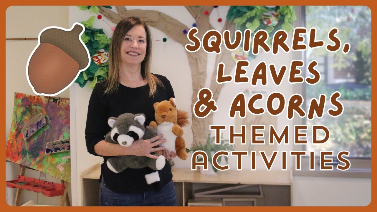 Toddler and Preschool Fall Theme Activities