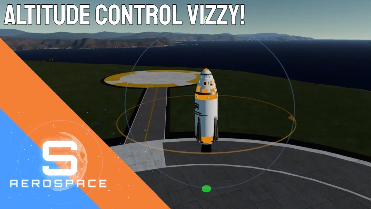 SimpleRockets 2 Altitude Controlled Hover Program | SimpleRockets2 | Sentinel Aerospace