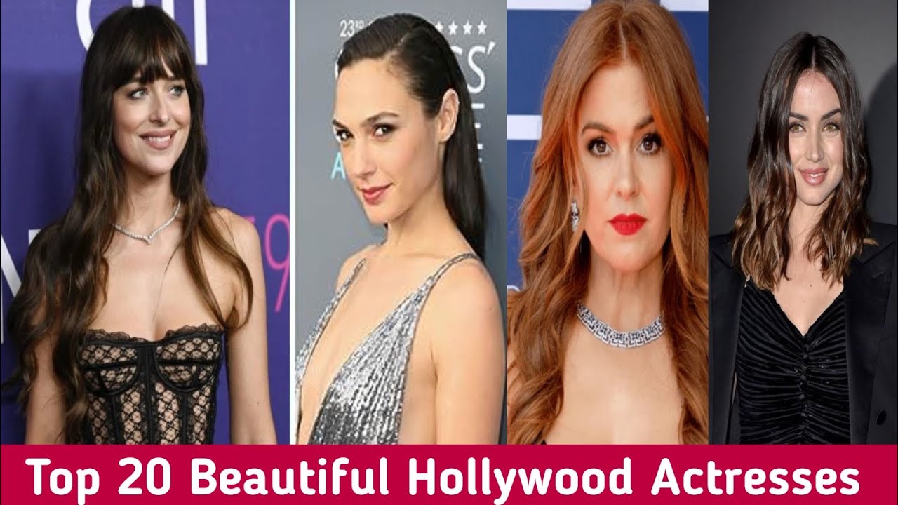 Top 20 Beautiful Hollywood Actresses Name List 2024