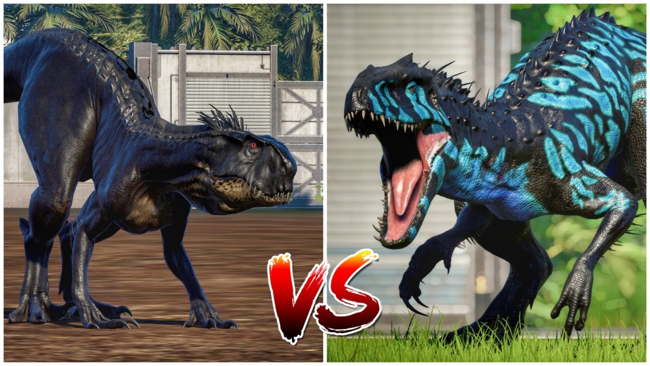 E750 Scorpious Rex vs Indominus Rex - Jurassic World Evolution.