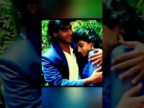 Ajay Devgan and Raveena Tandon 💟 movie dilwale song saaton janam