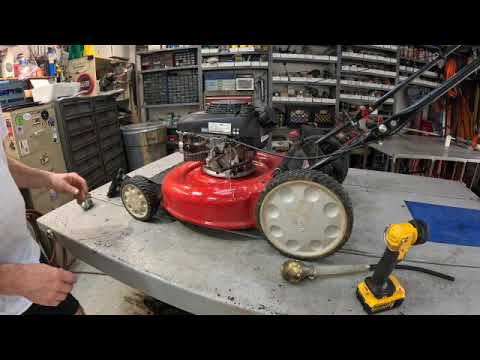 TroyBilt TB130 Push Mower Service | Sitting in Storage 2 Years