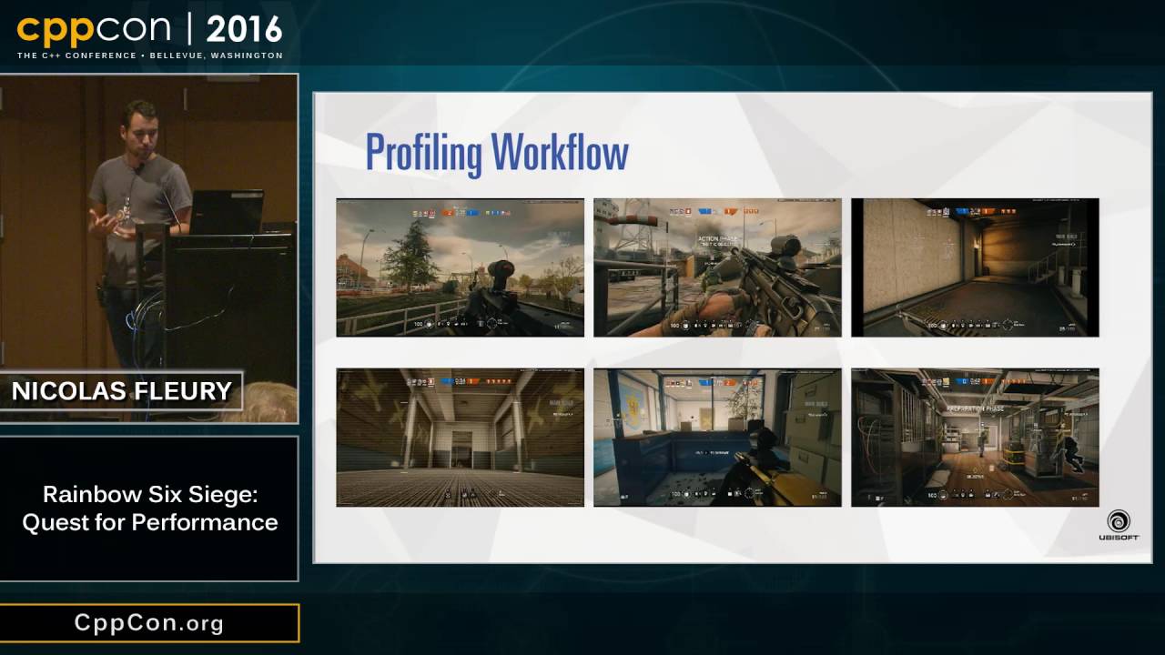 CppCon 2016: Nicolas Fleury “Rainbow Six Siege: Quest for Performance