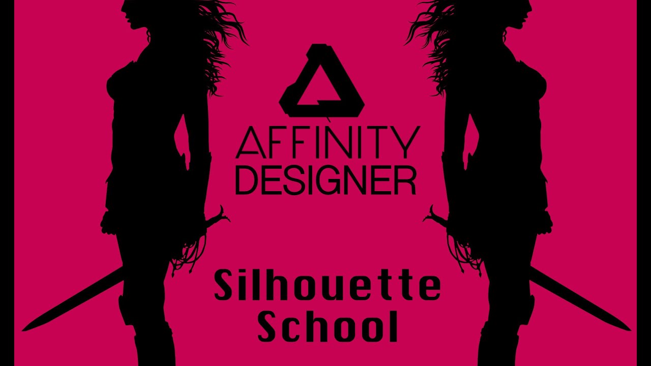 Complicated Vector Silhouettes made easy in Affinity Designer.