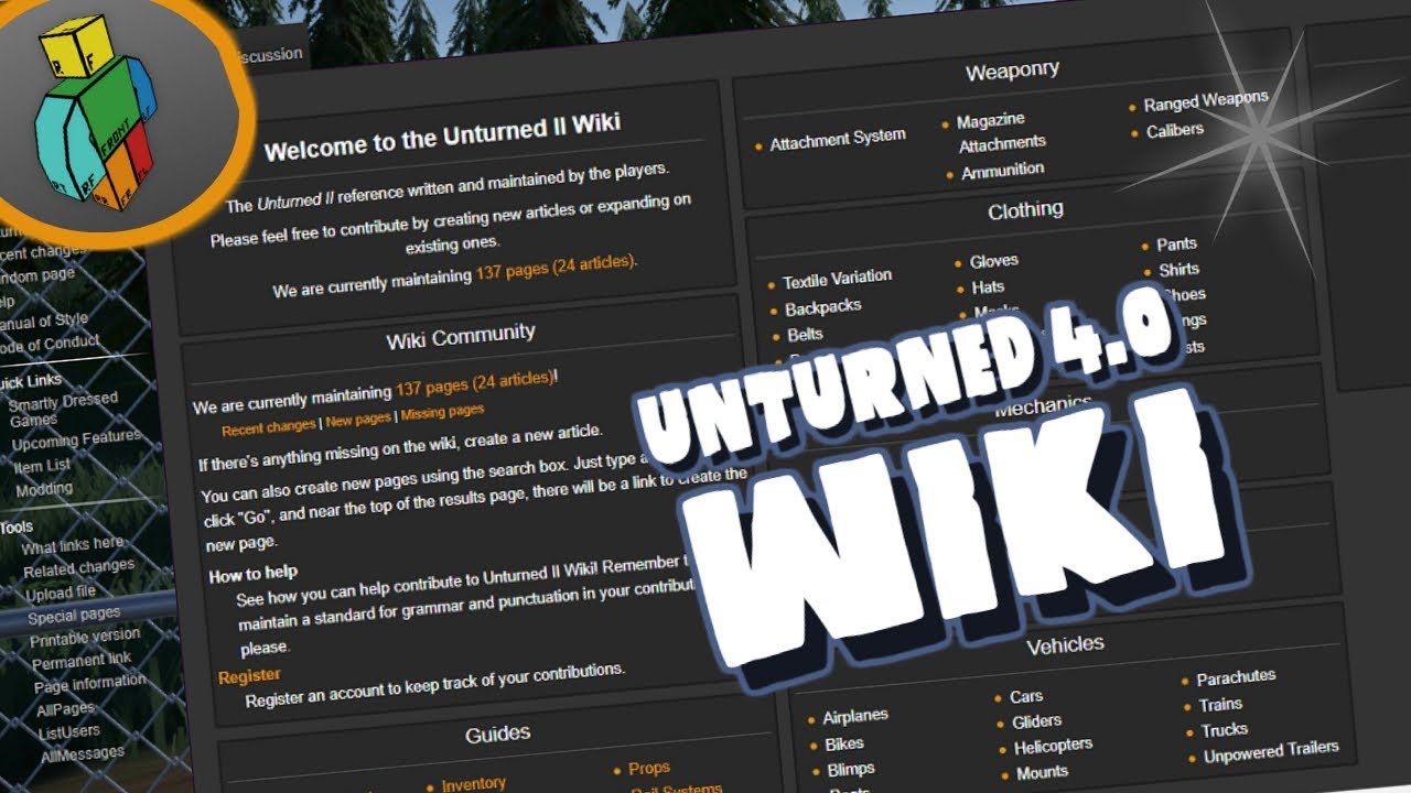 EVERYTHING YOU NEED TO KNOW ABOUT UNTURNED 4.0 (NEW Unturned Wiki)