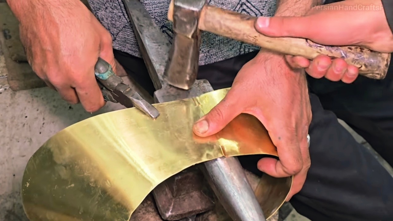 The Art of Brass: From Flame to Form | Handmade Metalwork Masterpiece | part 1