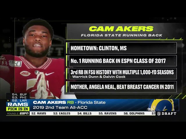 Sean McVay provides Cam Akers update