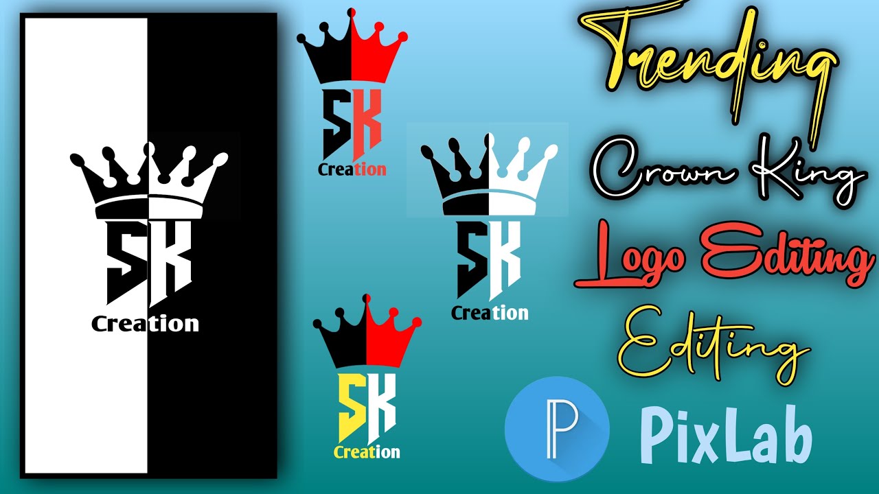 👑 New Trending Crown King Logo Editing In Pixlab!! King Logo Kaise Banaye In 5Minutes!! Pixlab Edits