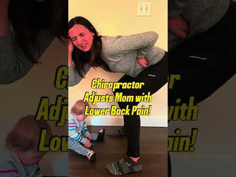 Mom gets Lower Back Pain Relief from Gonstead chiropractic adjustment