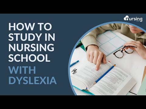 How to Study in Nursing School With Dyslexia | Test Taking