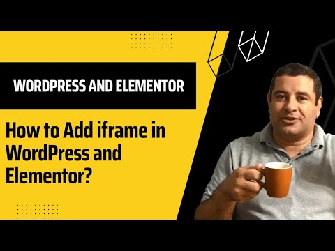 How to Add an iframe in WordPress and Elementor?
