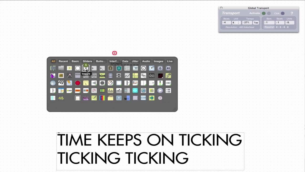 Max/MSP 5 Time Sync Delay Tutorial