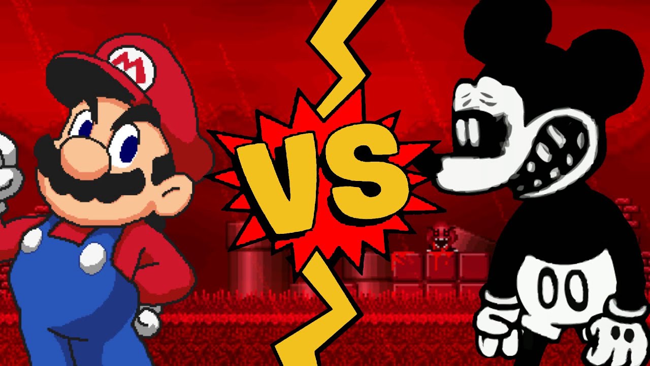 M.U.G.E.N Battles | Mario vs Suicide Mouse