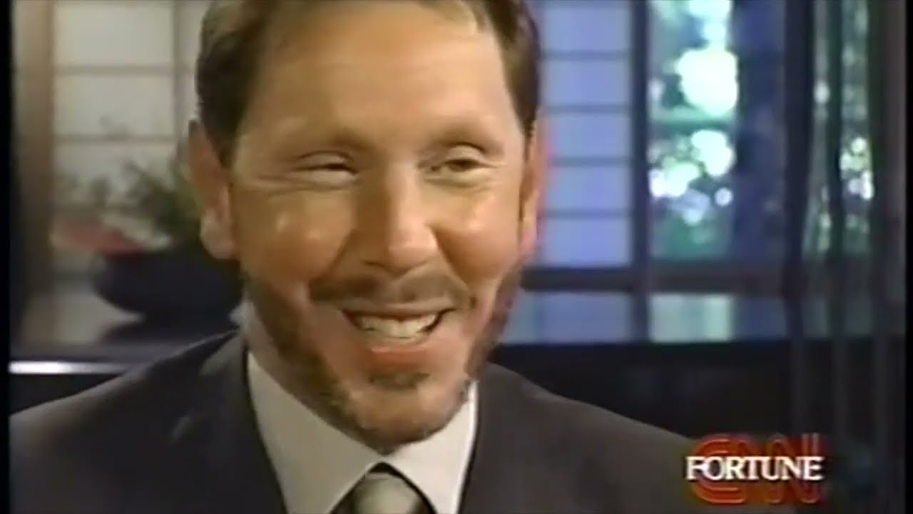 Larry Ellison 1999 | The rise of the Internet