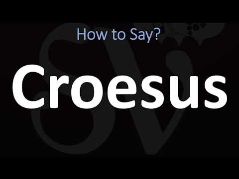 How to Pronounce Croesus? (CORRECTLY)