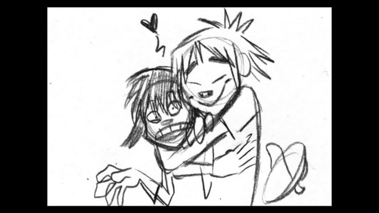 Psychoon's Gorillaz Animation Short - Noodle and 2D Re-unite!