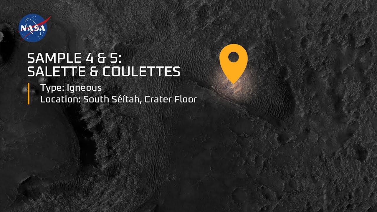 Meet the Mars Samples: Salette and Coulettes (Samples 4 and 5)