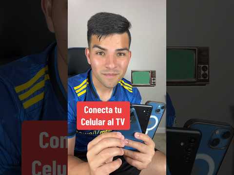 Conecta tu celular ala tv en segundos