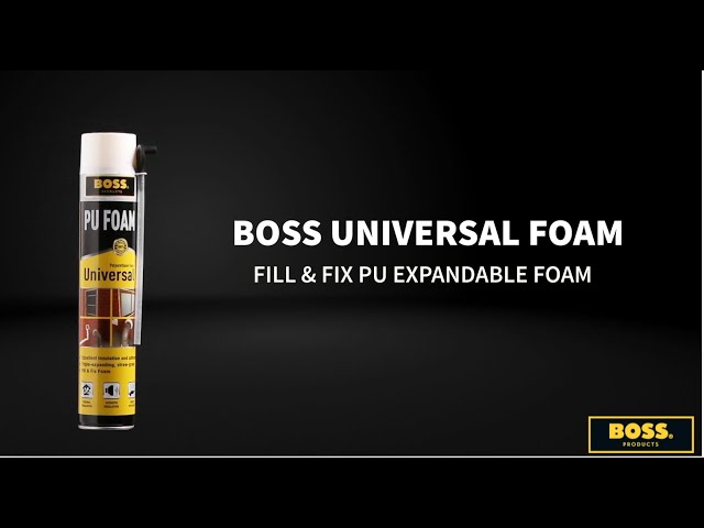 Polyurethane Foam Spray - 750ml Boss PU Foam Spray Trader - Retailer ...