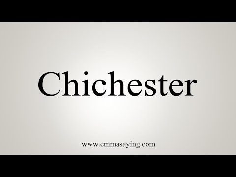 How To Say Chichester
