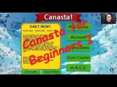 Beginner Canasta I with Lindsay1