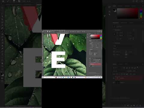 how to create a text effect in Photoshop 2021#shortvideo #shorts