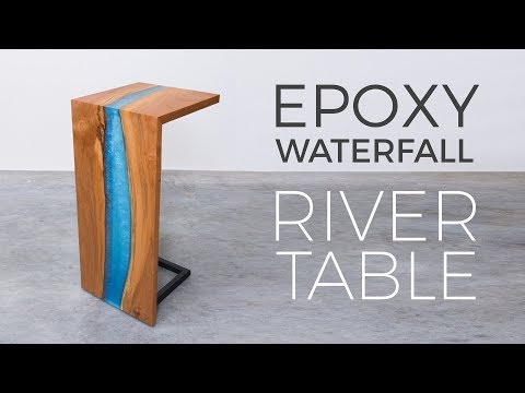 You Can Build this Gorgeous DIY Waterfall Table