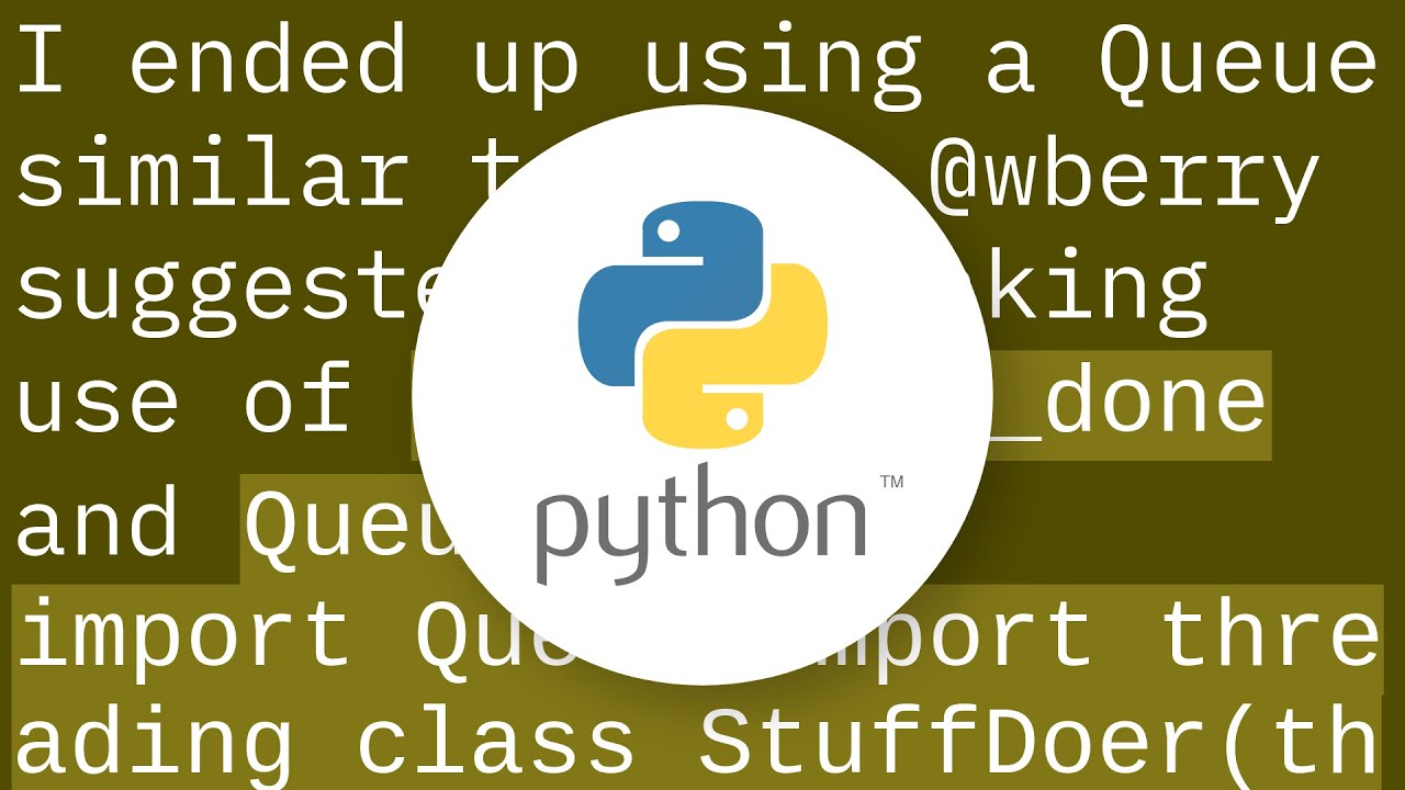 Block main thread until python background thread finishes side-task