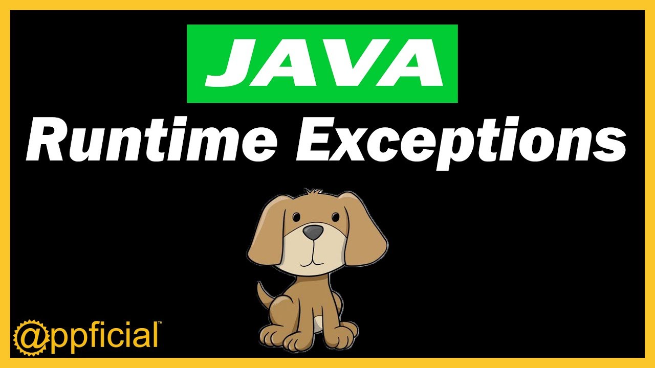 Java Runtime Exceptions and how to Identify them - APPFICIAL