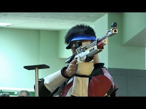 10m Air Rifle Men Highlights – ISSF Rifle&Pistol World Cup Final 2011 ...