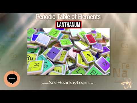 Lanthanum 🔬⚛️🔬 Periodic Table of Elements Series 🔬⚛️🔬