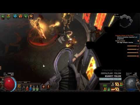 [HC] High Templar Avarius Close Call | PoE Fall of Oriath Beta