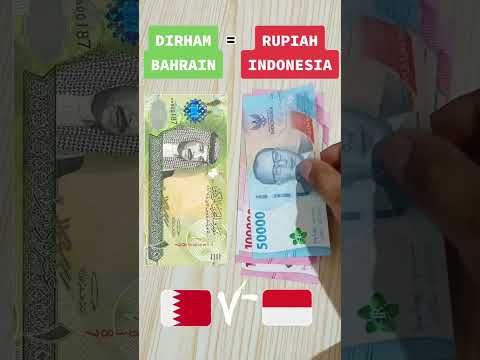 Kurs Mata Uang 10 Dirham Bahrain Ke Rupiah Indonesia #shortvideo #viral #subscribe #shorts
