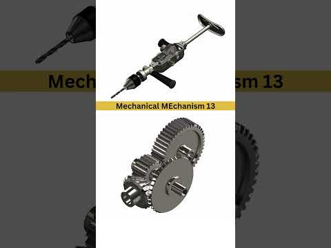 Manual Hand Drilling Machine #drilling #machine #mechanical #mechanism #solidworks #engineering