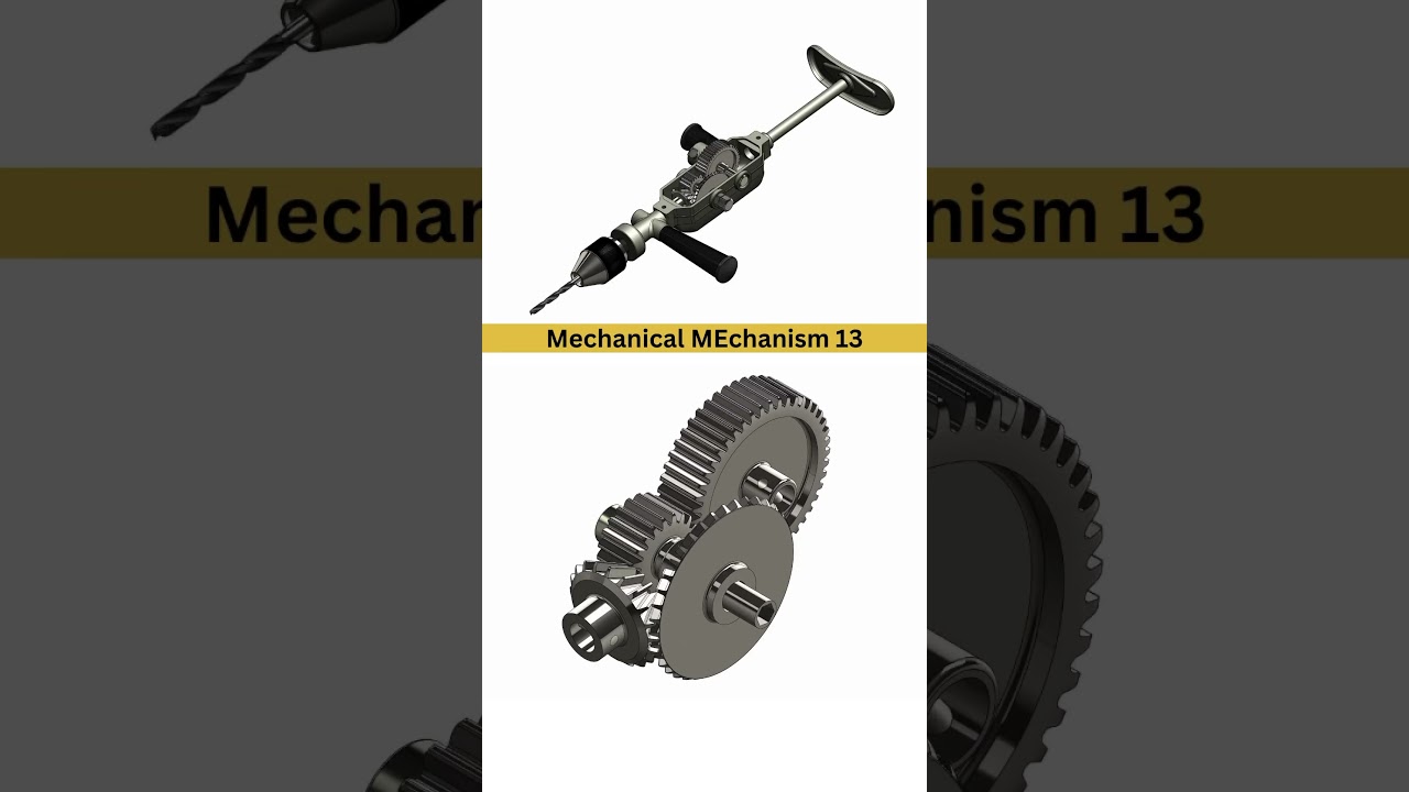 Manual Hand Drilling Machine #drilling #machine #mechanical #mechanism #solidworks #engineering